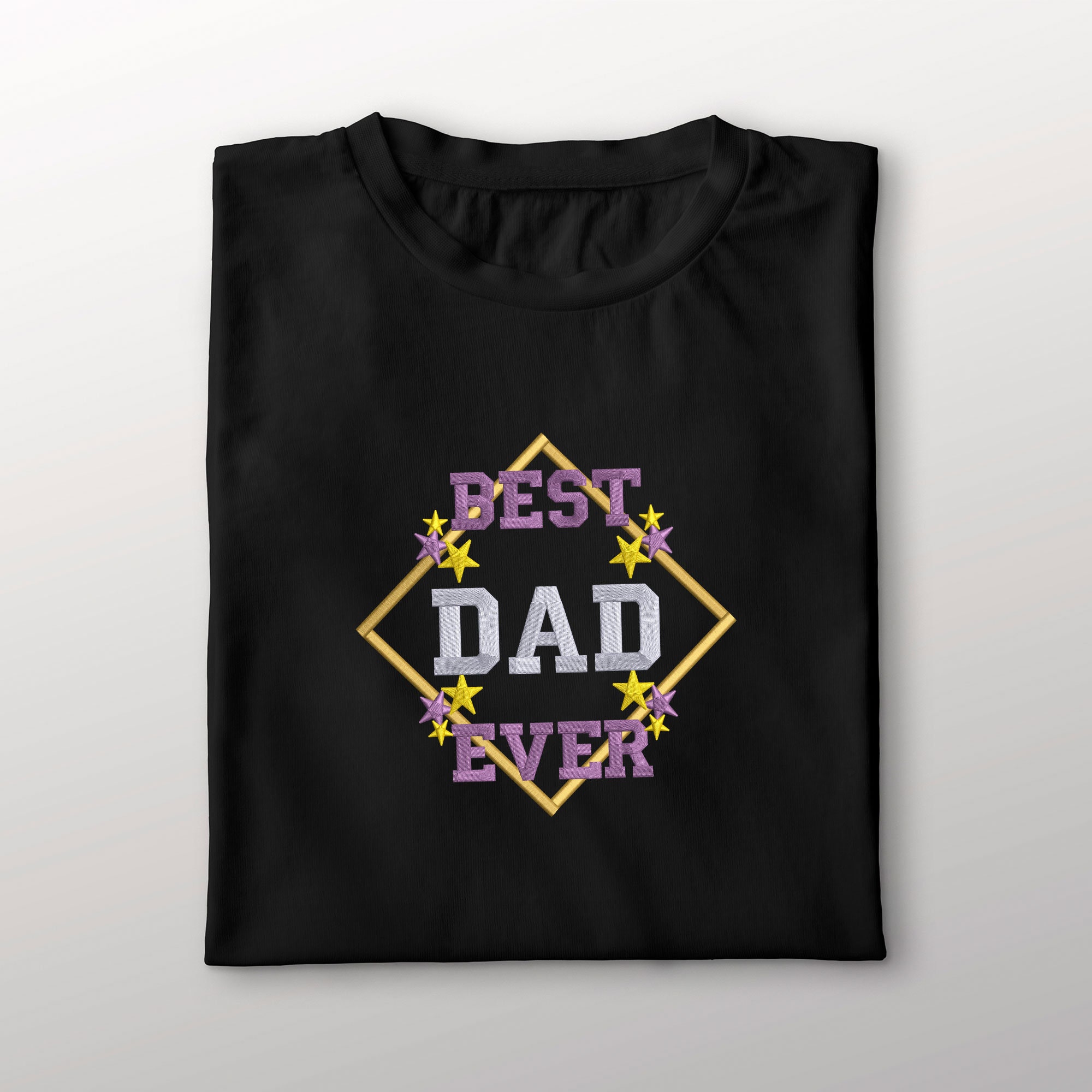 Fathers Day Digital Embroidery Designs, Best Dad Ever Machine ...