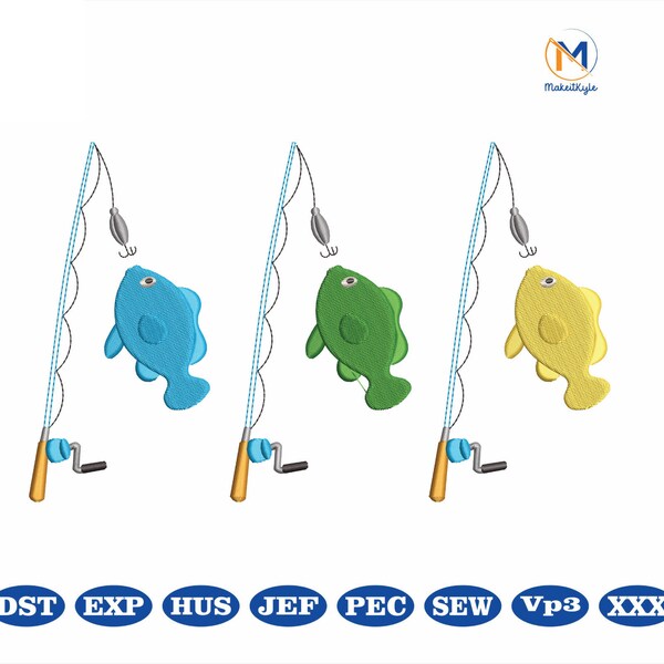 Fish Embroidery - Etsy