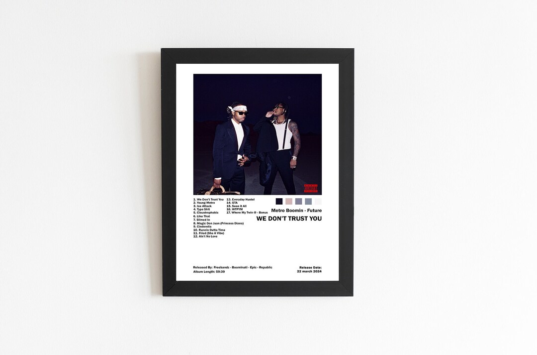 We Don't Trust You - Metro Boomin & Future - Tracklist - Minimalistic ...