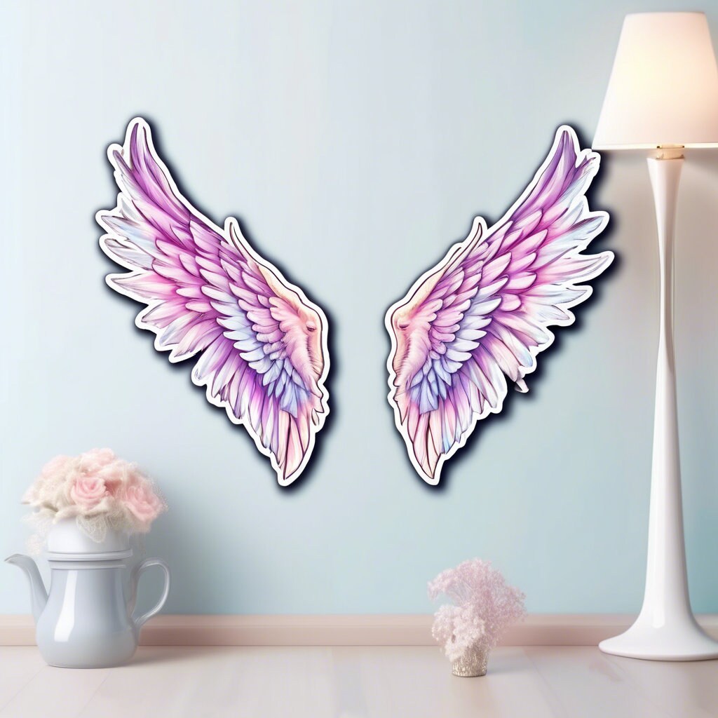 Wings Stickers, PNG, SVG, 10 PCS Digital Stickers, Popular Right Now ...