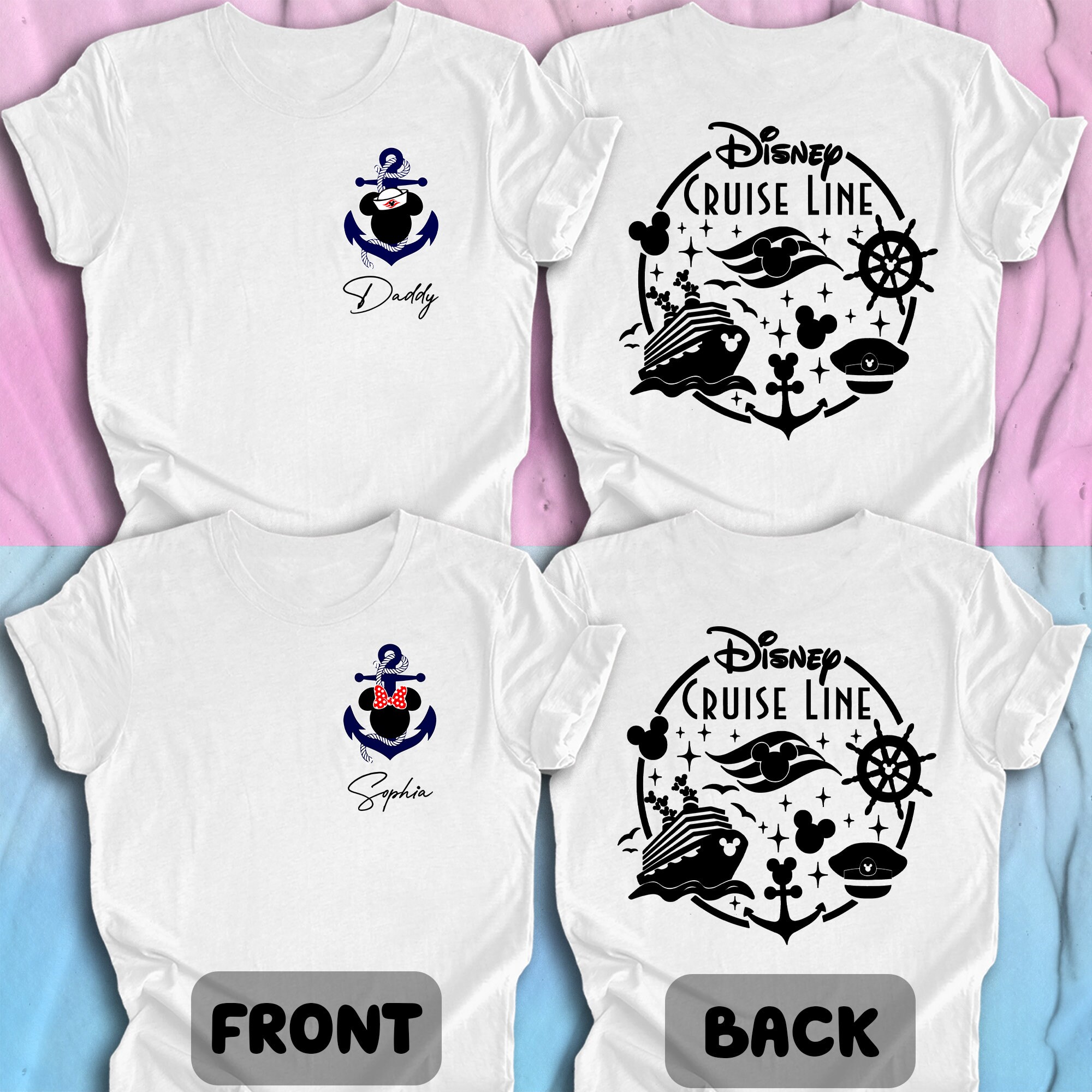 Disney Sailor Shirt, Custom Disney With Name Shirt, Disney Anchor Shirt ...