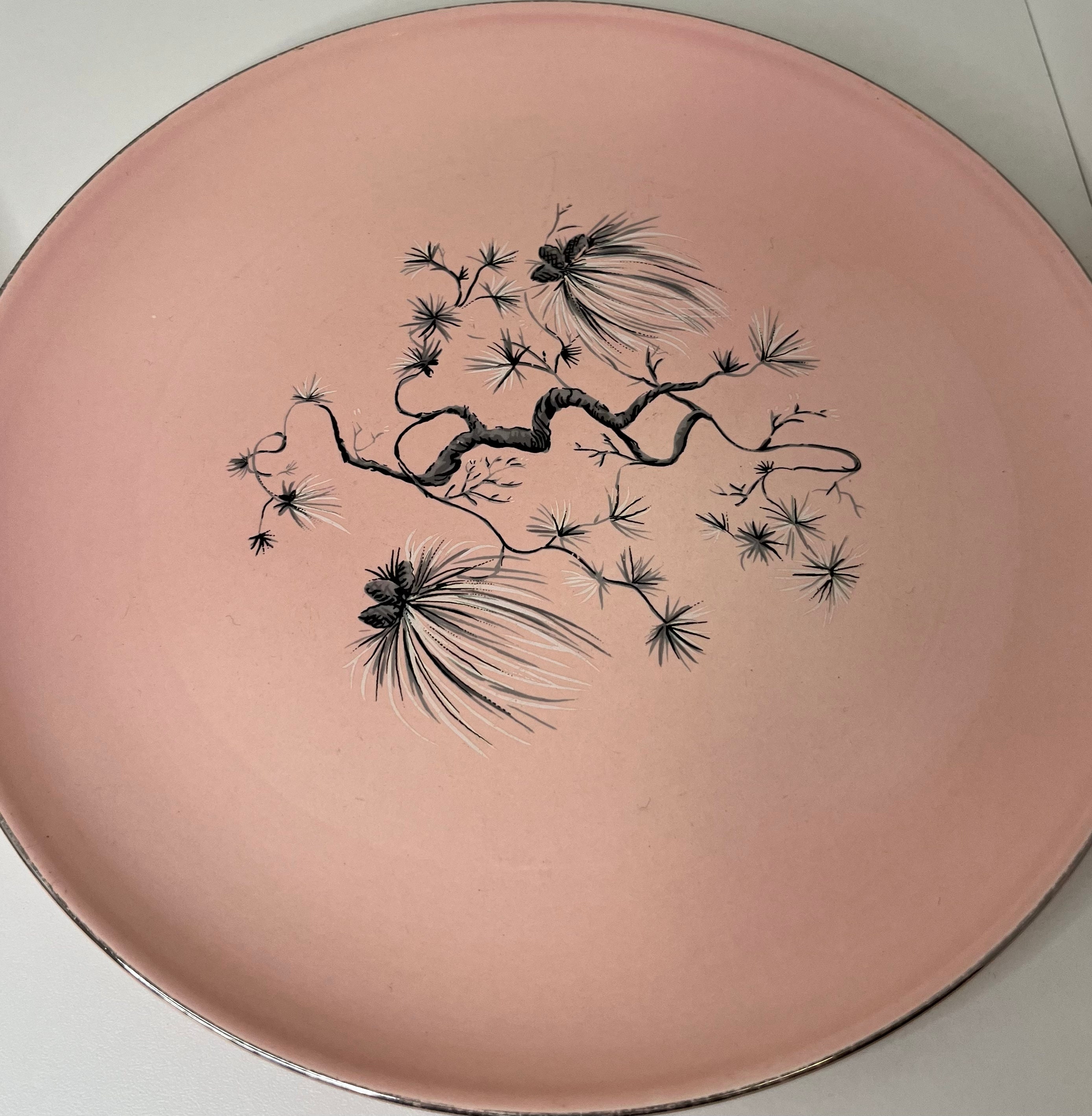 Vintage Taylor Smith Taylor Dwarf Pine Dinner Plates set of 2 Mid ...