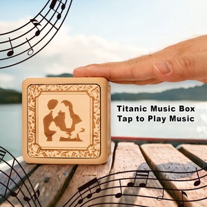 My Heart Will Go On, Titanic Music Box, Handmade Anniversary Gift for ...