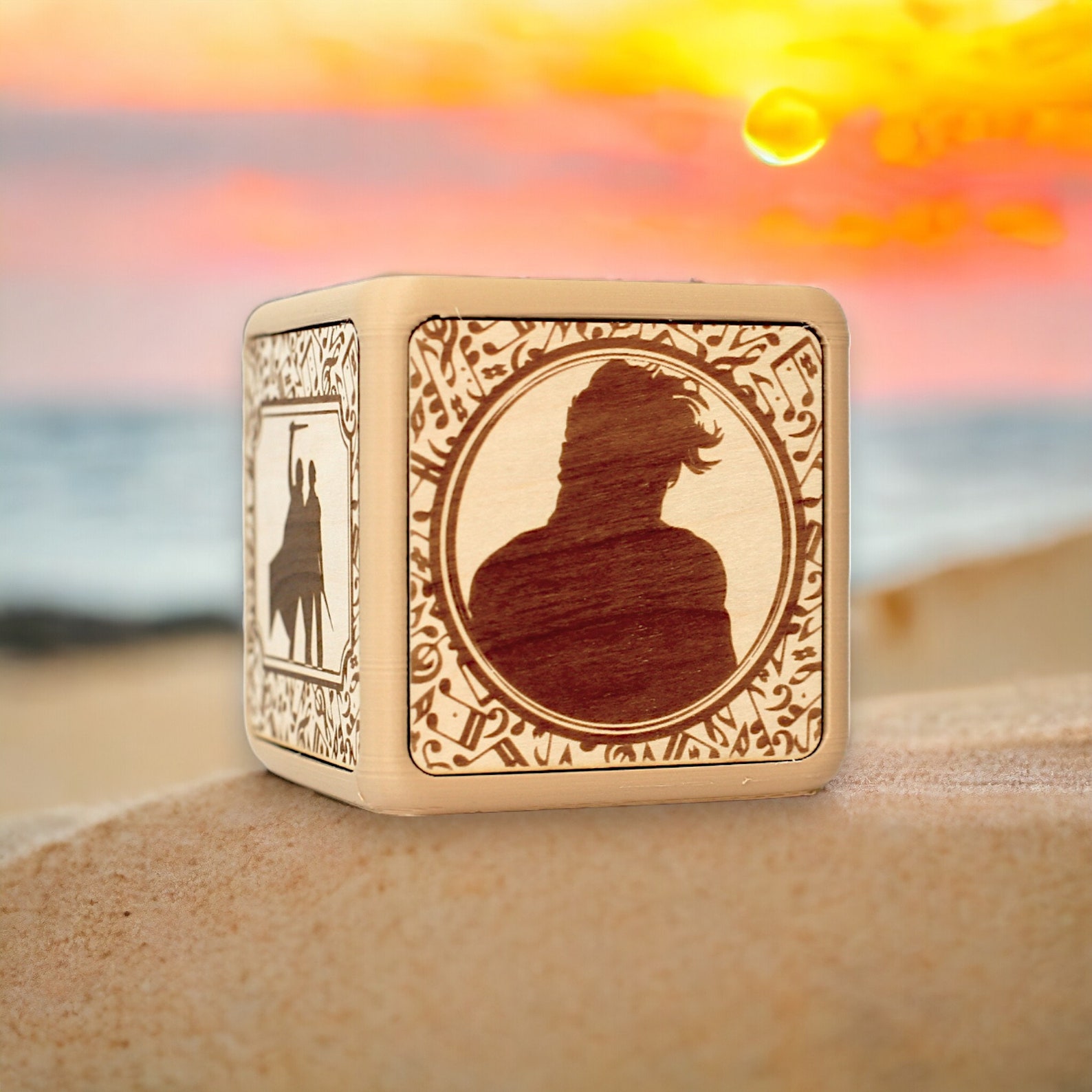 Sand Dune Music Box, Handmade Gift for Movie Lovers, Unique Birthday ...