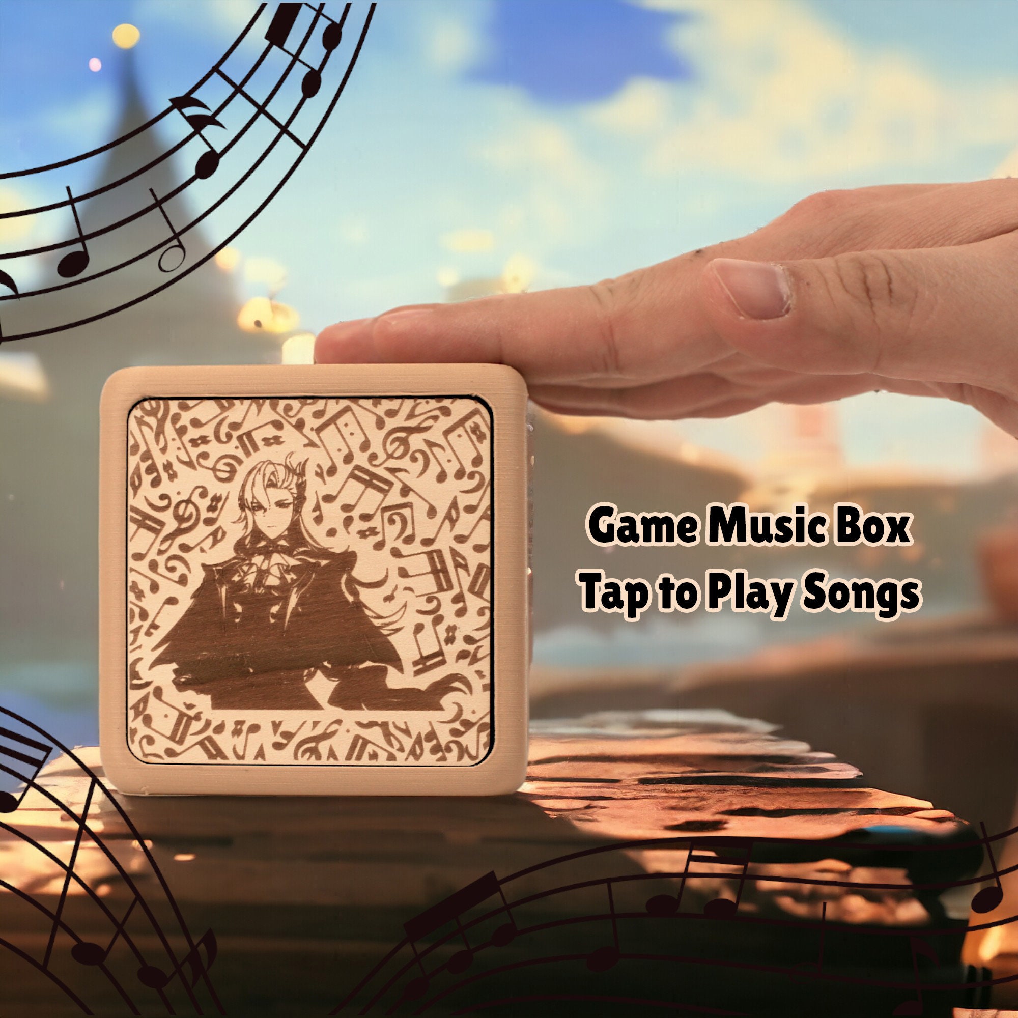 Genshin Music Box - Furina Neuvillette Navia Nahida Zhongli - Birthday ...
