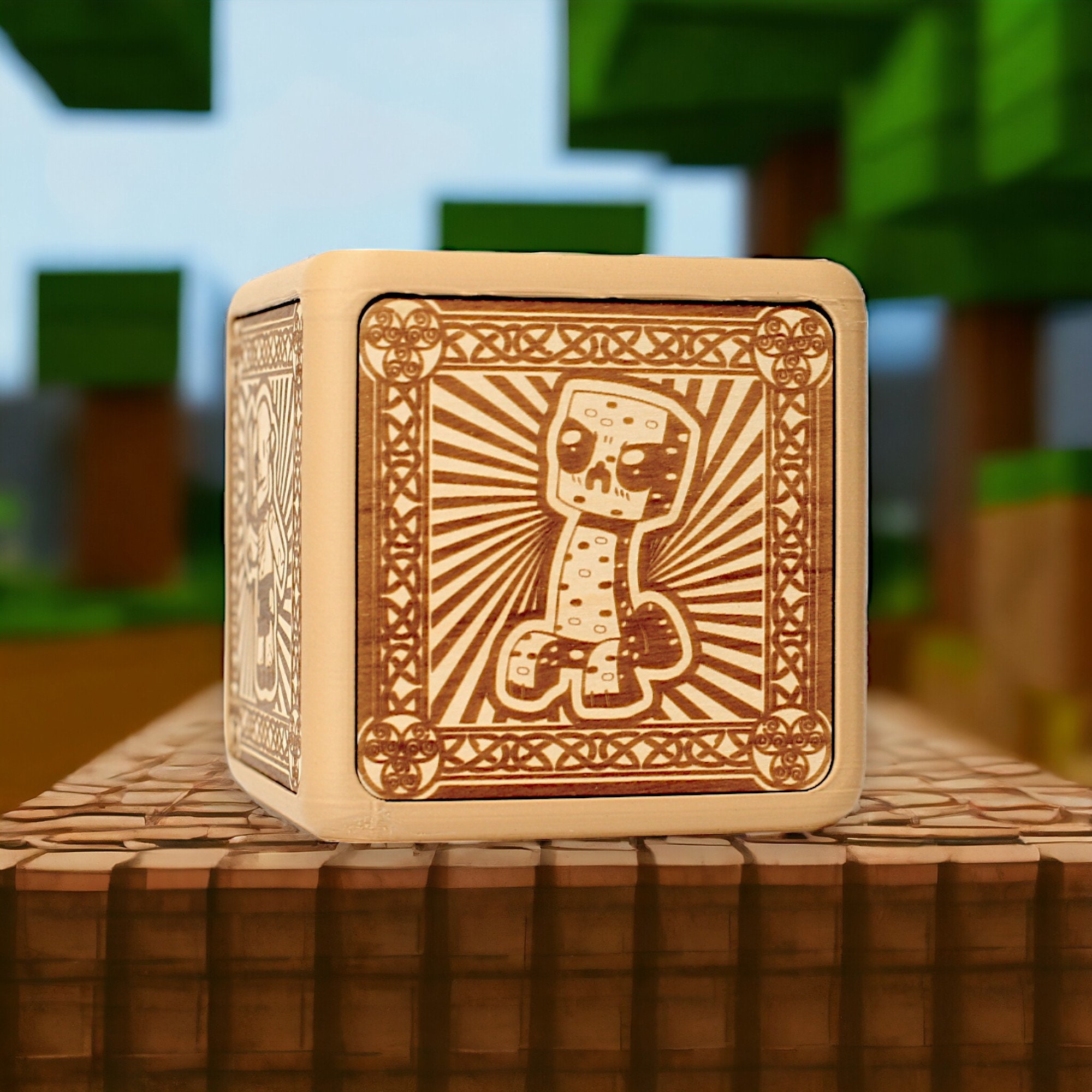 Game Music Box Minecraft Gift for Him Her Boyfriend Game Lovers Ender ...