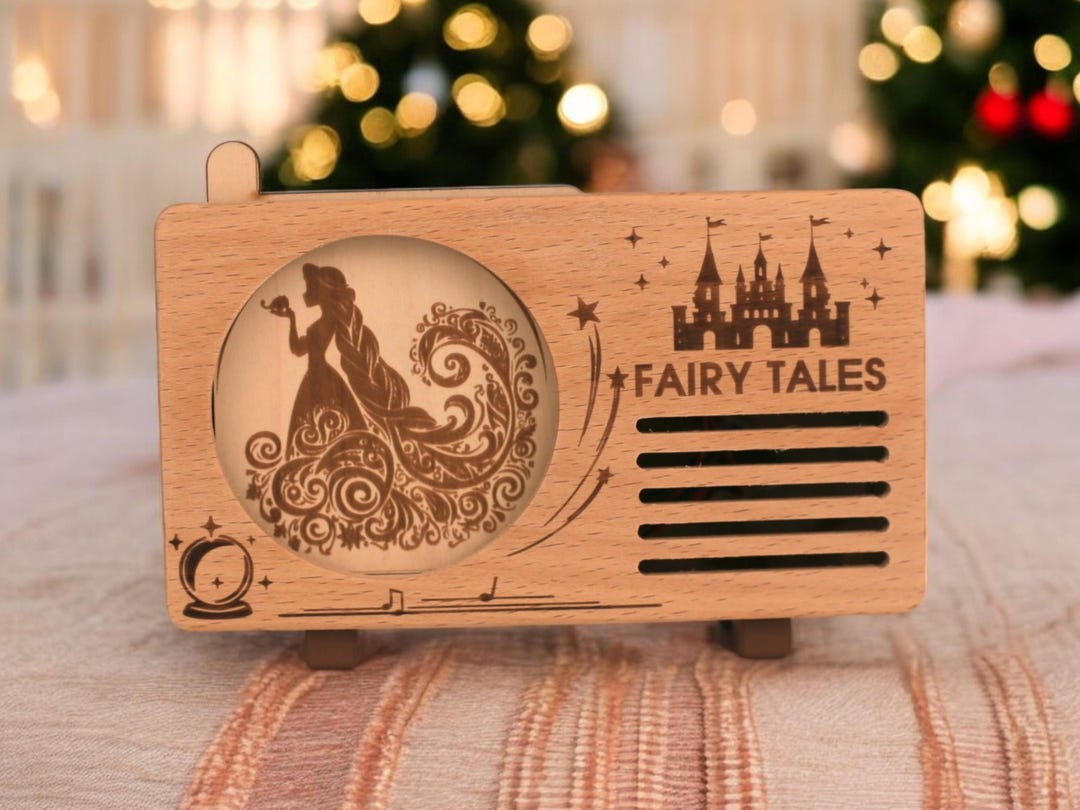 Rapunzel Bedtime Stories Music Box – Slide-to-play 9 Classic Fairytales ...