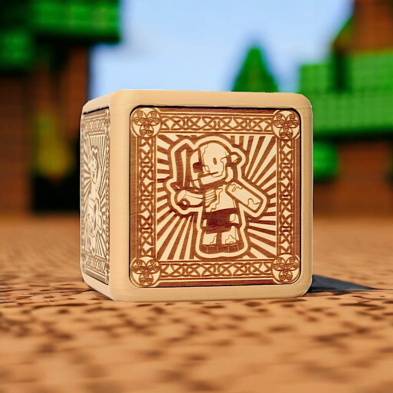 Game Music Box Minecraft Gift for Him Her Boyfriend Game Lovers Ender ...