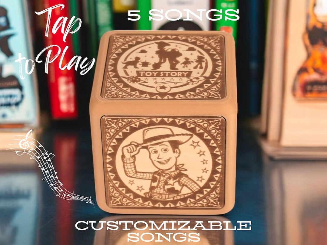 Toy Story Music Box - "you've Got a Friend in Me" Theme With Tap-to ...