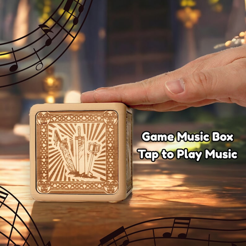 Game Music Box - F Fantasy - Birthday Game Anniversary Gift for Him Her ...