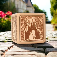 Beauty and the Beast Clock - Etsy