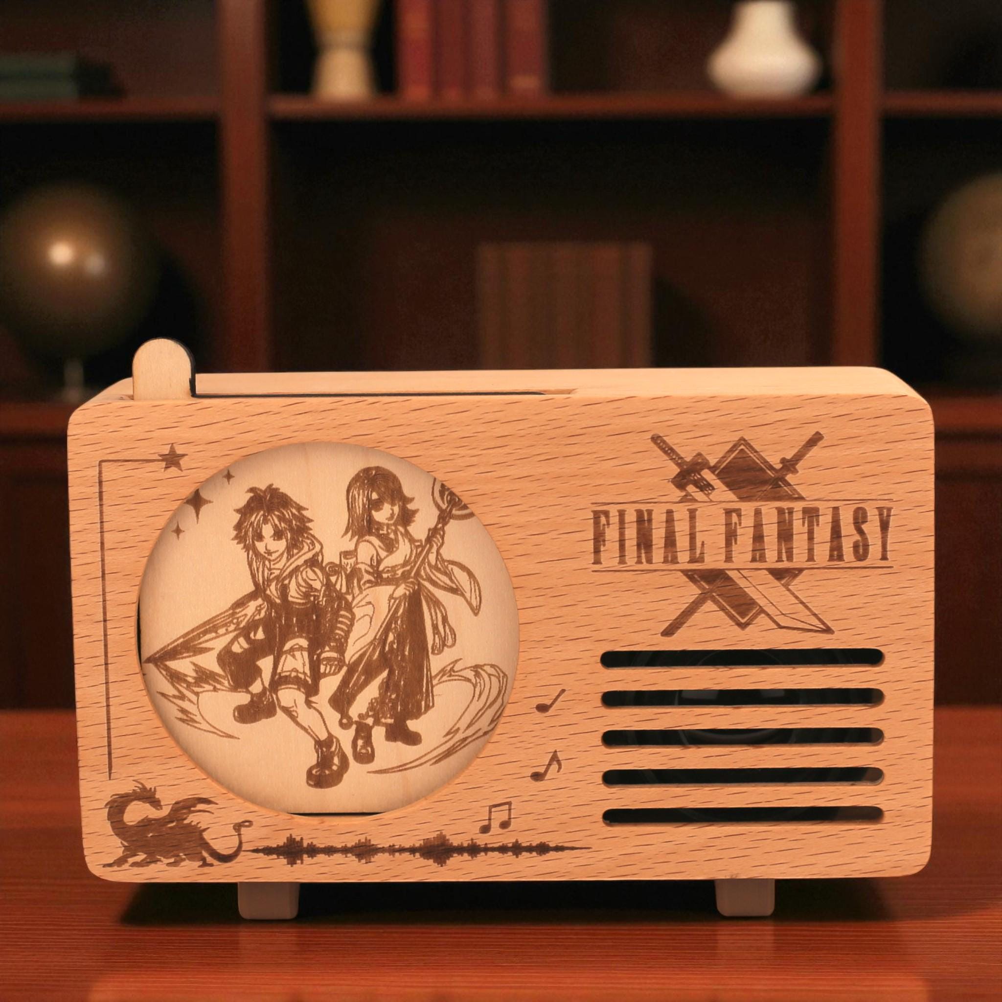 Final Fantasy Music Box: Wooden Slide-to-play With 9 FF Song Cards - Etsy