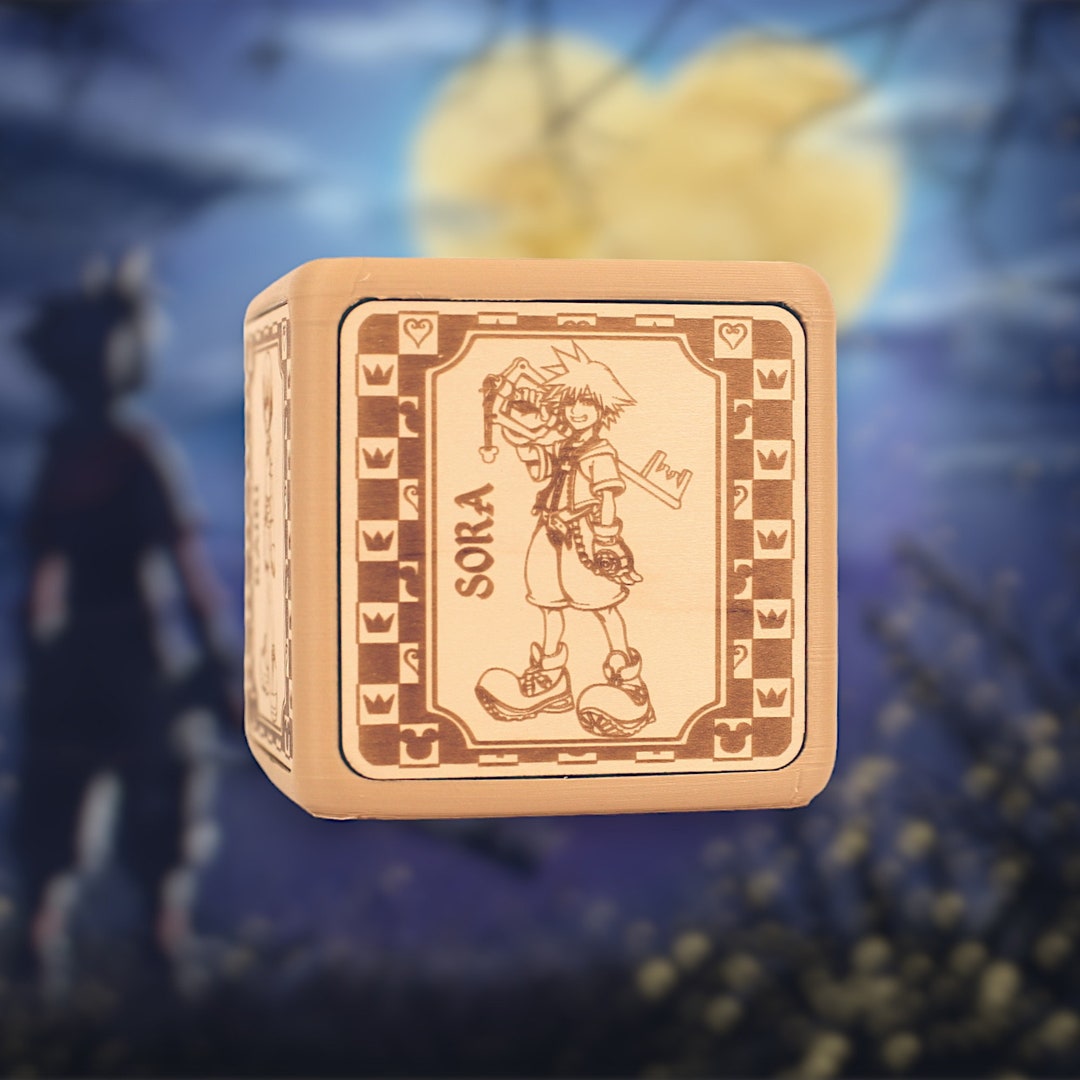 Handmade Kingdom Music Box - Kairi Riku Keyblade - Birthday Japanese ...