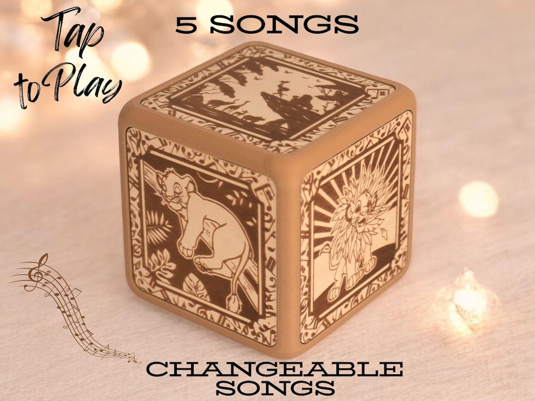 The Lion King Music Box ' Can You Feel the Love Tonight ' Song | Tap-to ...