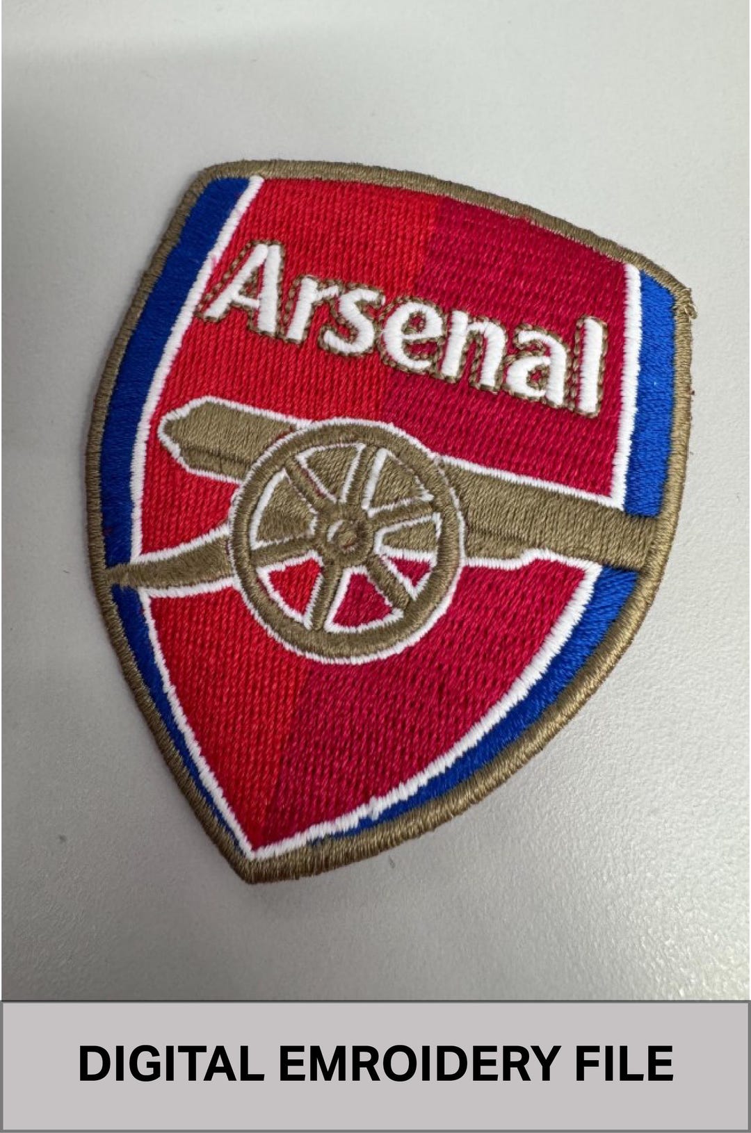 Embroidery FILE Logo ARSENAL 6cm X 7cm Premium Quality - Etsy