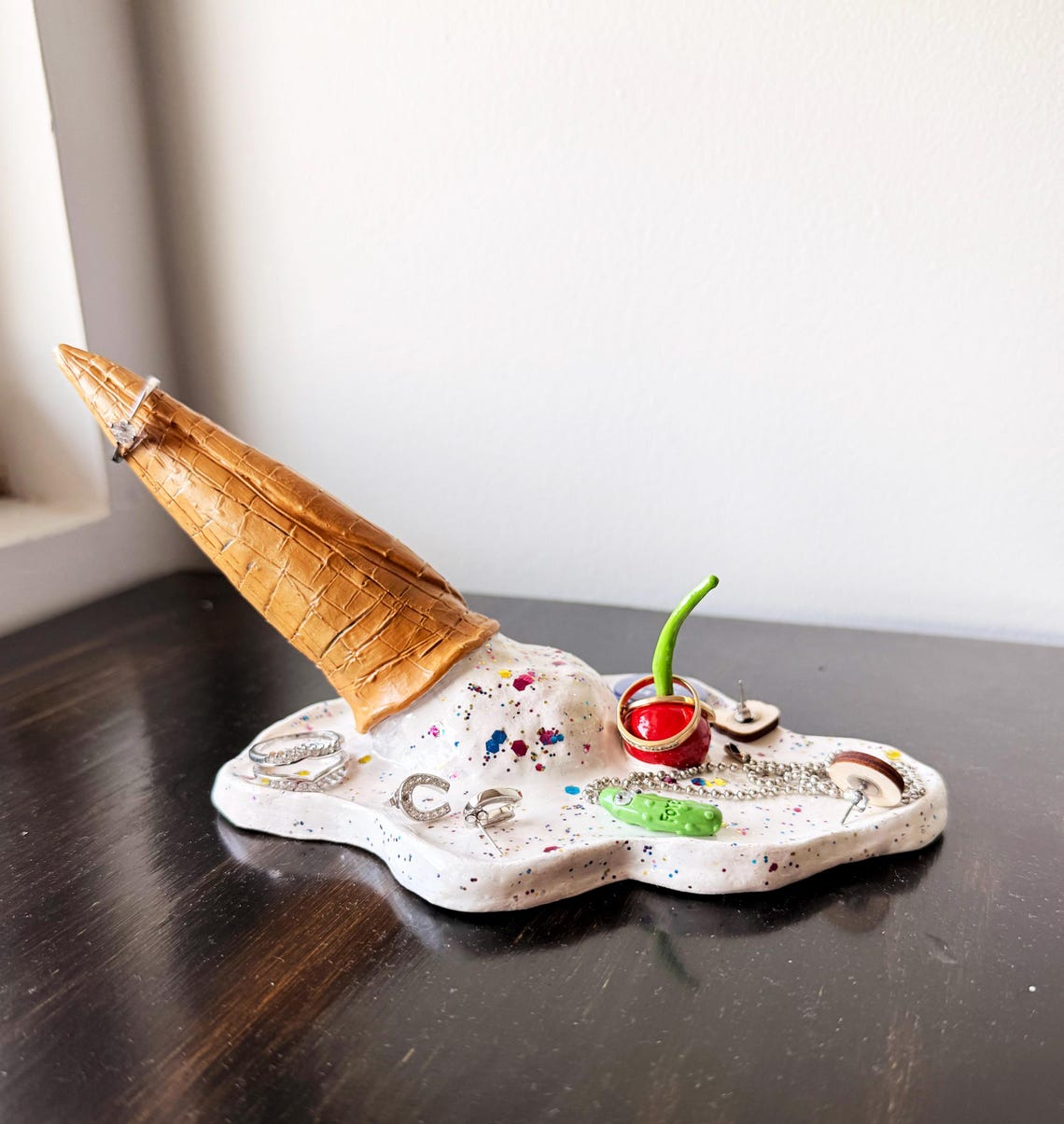 Melted Ice Cream Trinket Dish - Etsy