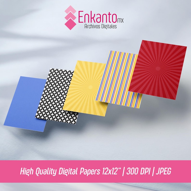 Digital Circus Digital Paper Instant Download | JPEG - Etsy
