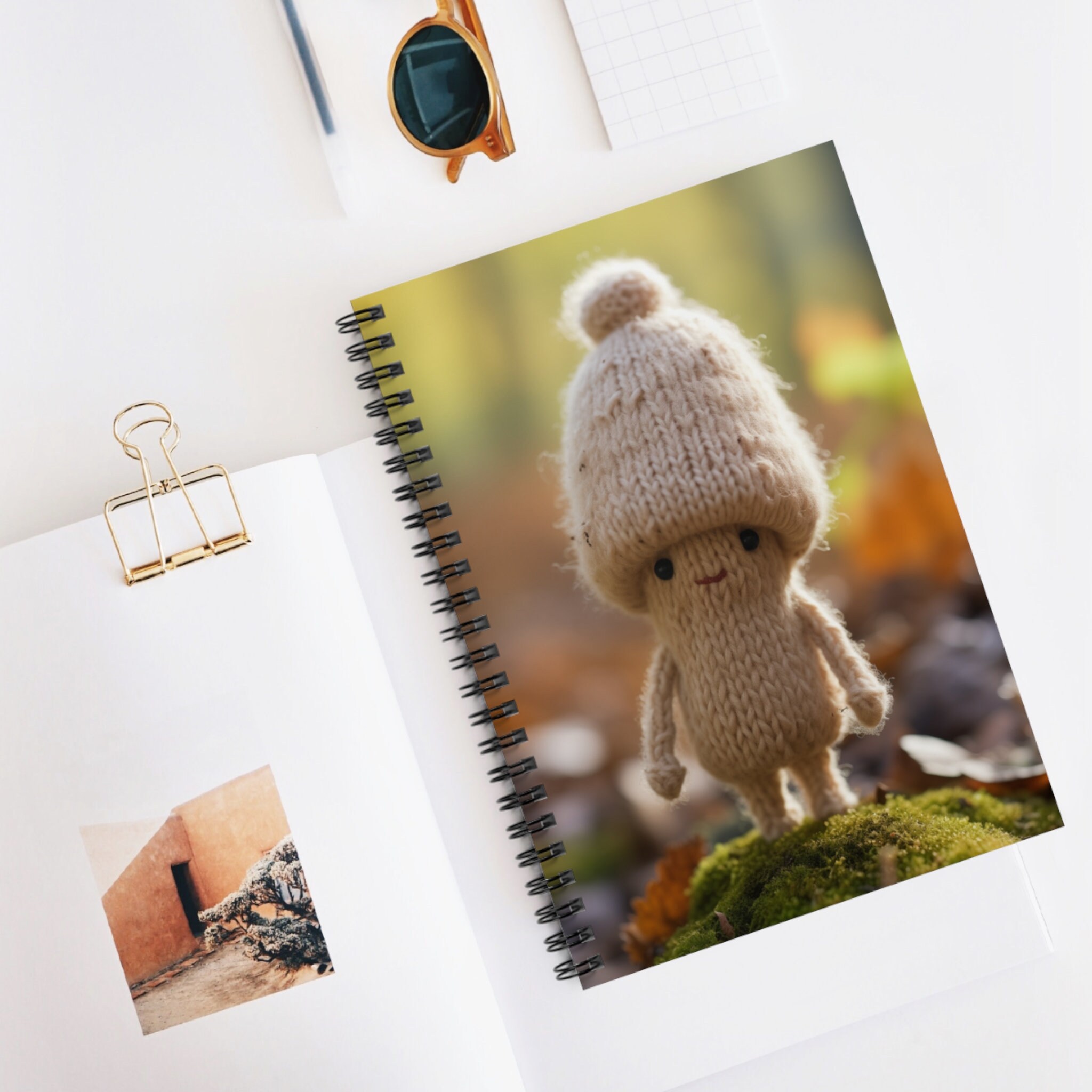 Woolly Mushroom Notebook woolly Fungi Chronicles - Etsy