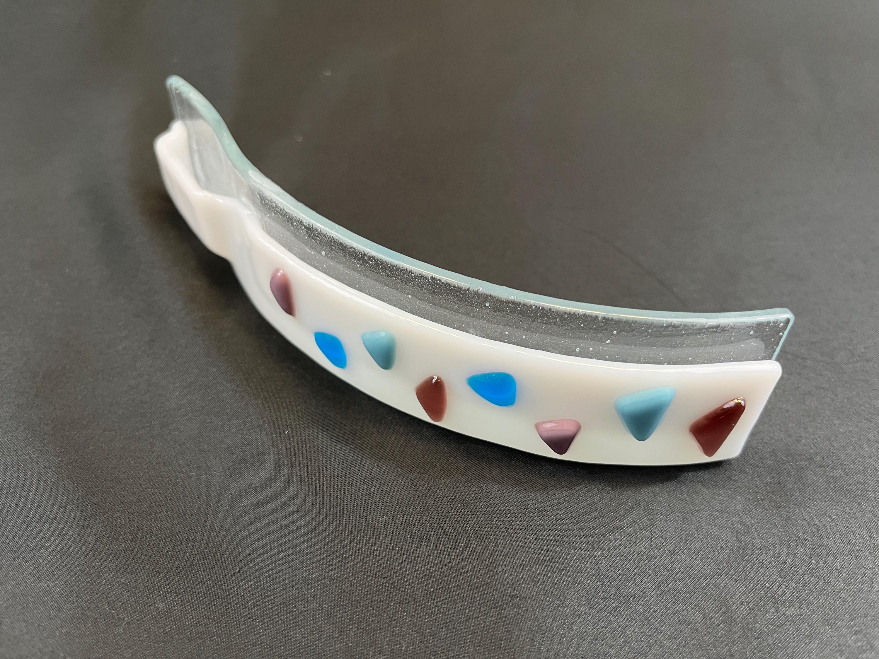 Fused Glass White Memorial Remembrance Photo Holder Stand With Vase - Etsy