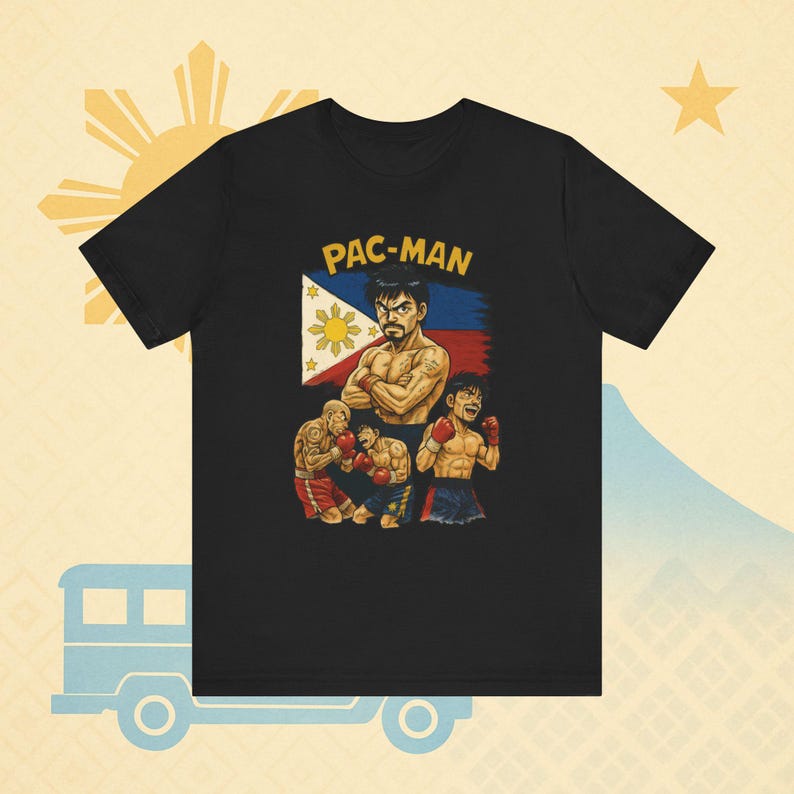 Manny Pac-man Tee - Etsy