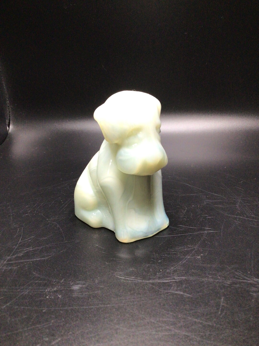 Slag Glass Puppy Dog. - Etsy