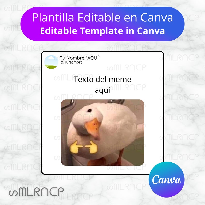 Plantilla Para Memes Editable Editable Meme Template Editable In Canva ...