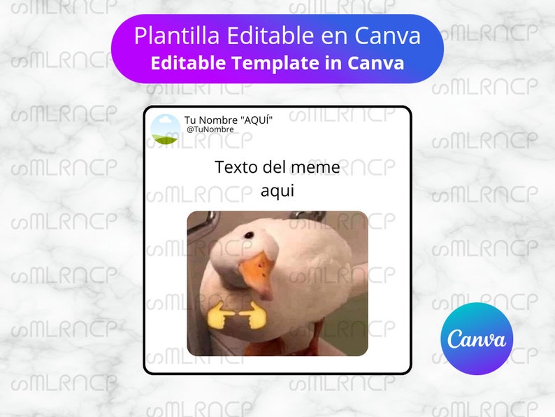 Plantilla Para Memes Editable Editable Meme Template Editable In Canva ...