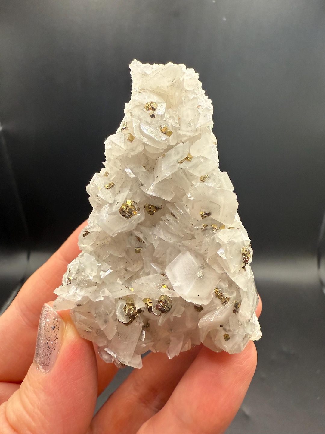 Calcite With Pyrite From Longyan, Fujian Province, China. - Etsy