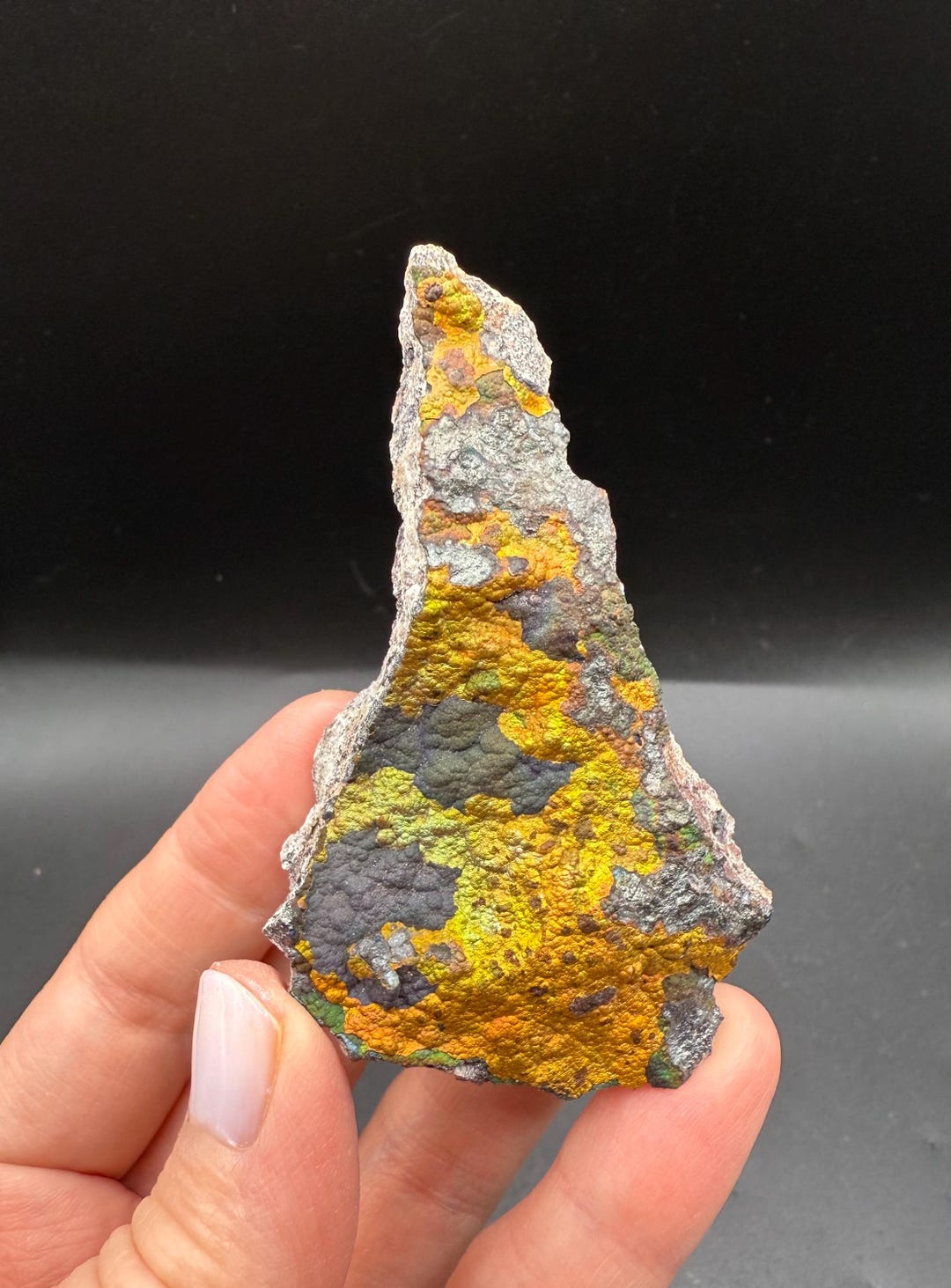 Iridescent Goethite Turgite Specimen: Rainbow Crystals and Minerals ...