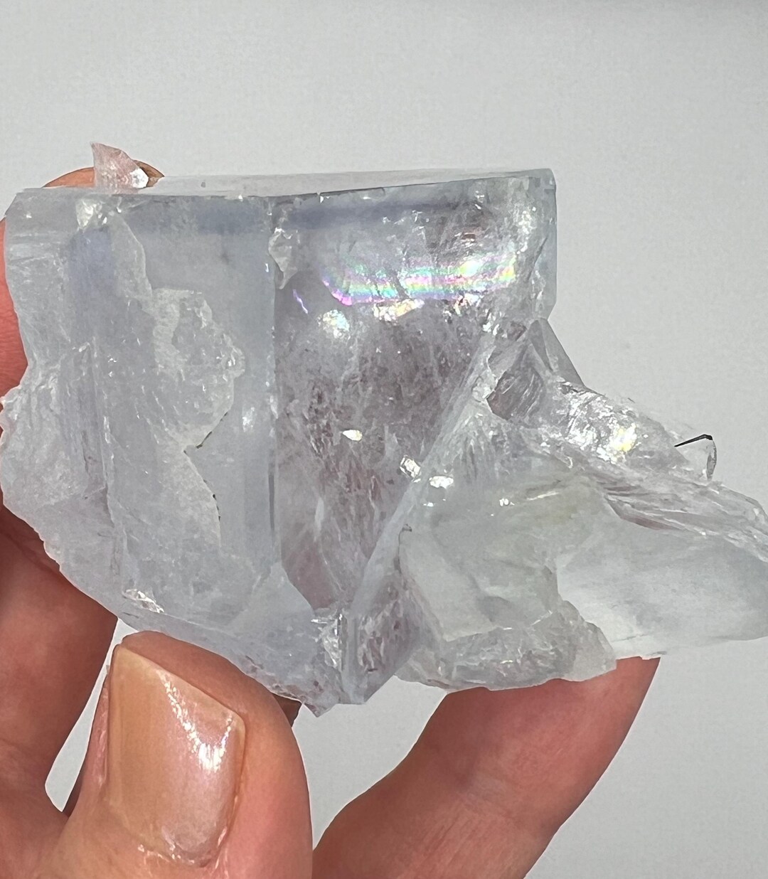 Light Blue Phantom Fluorite Specimen From Xianghualing Mine, China ...