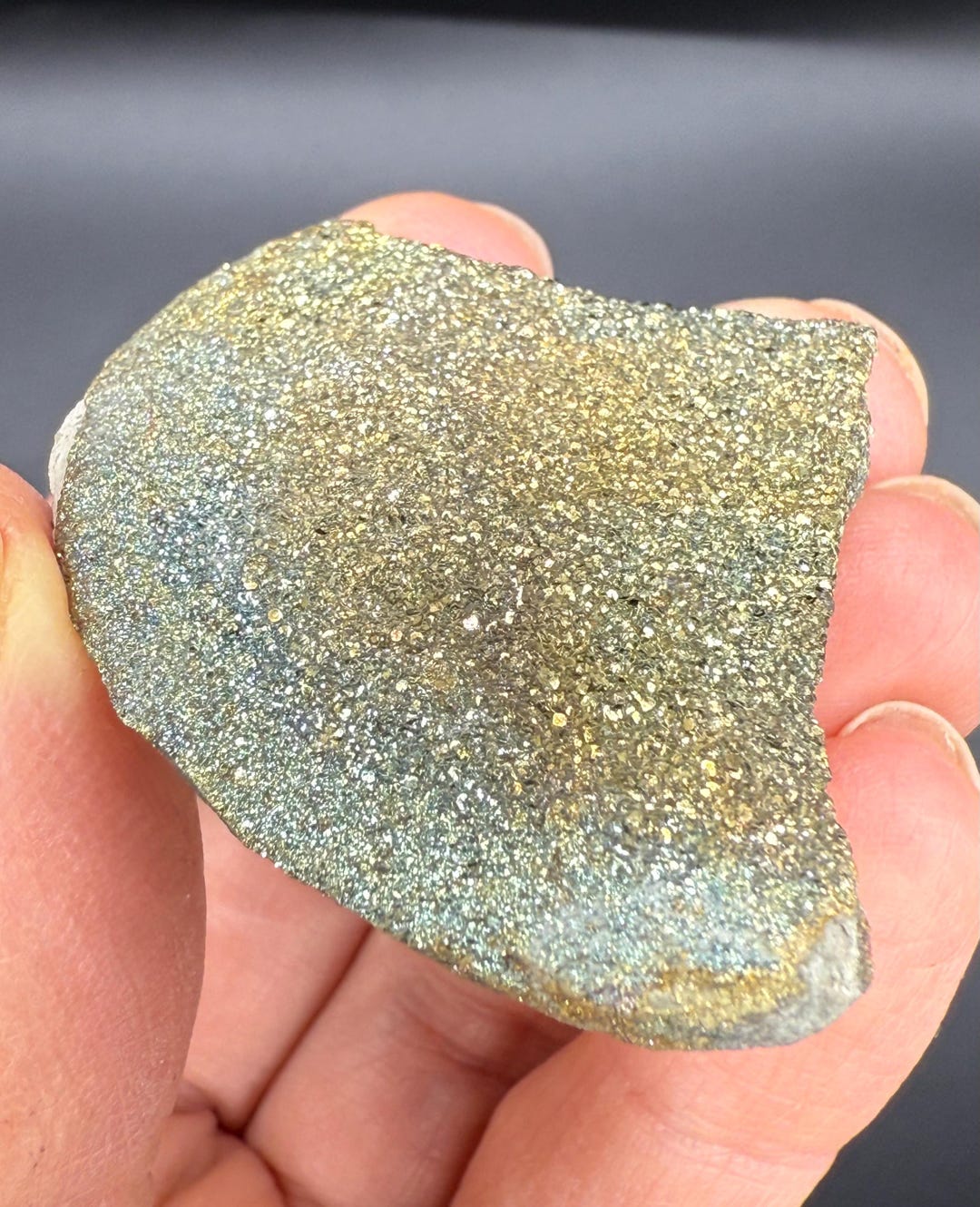 Rainbow Pyrite Specimen on Matrix, Volga River Russia - Etsy