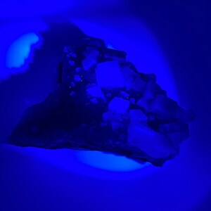 Light Blue Fluorite With Sparkly Quartz on Matrix From Beijing, China ...