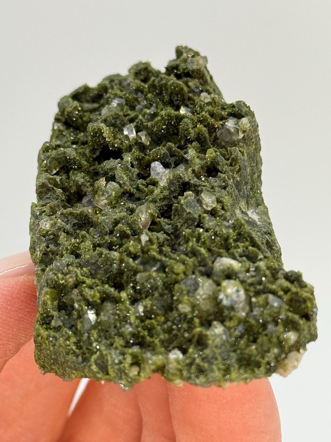 Forest Quartz, Epidote and Quartz Specimen From Turkey. Rocks Minerals ...