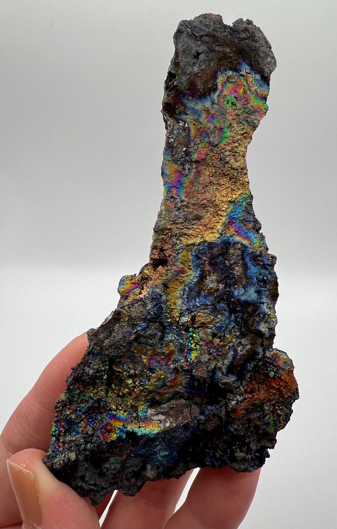 Rainbow Goethite, Turgite From Spain. Naturally Iridescent Rocks ...