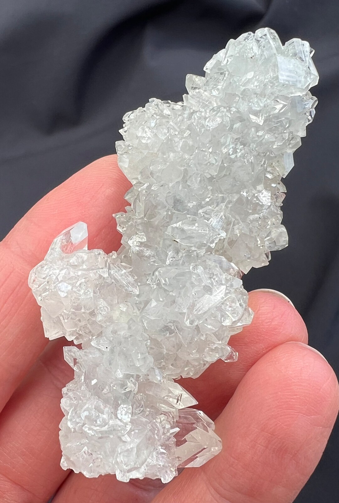 Apophyllite Stalactite From India. Rocks Minerals Crystals - Etsy