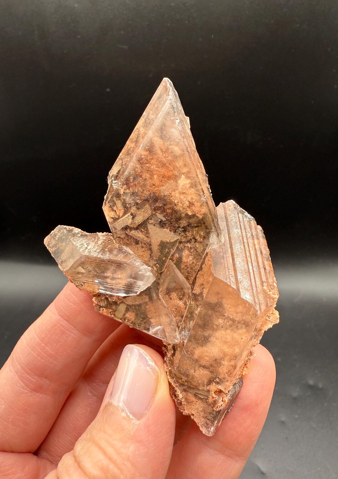 La Platosa Selenite Cluster, Clear Crystal Specimen, Mexico - Etsy