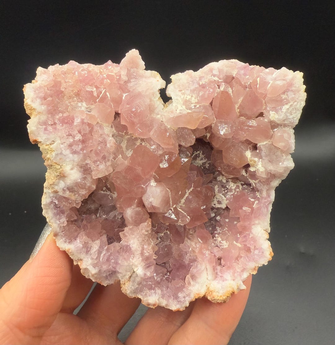 Pink Amethyst Geode, AA Grade From Argentina. Rocks Minerals Crystals ...
