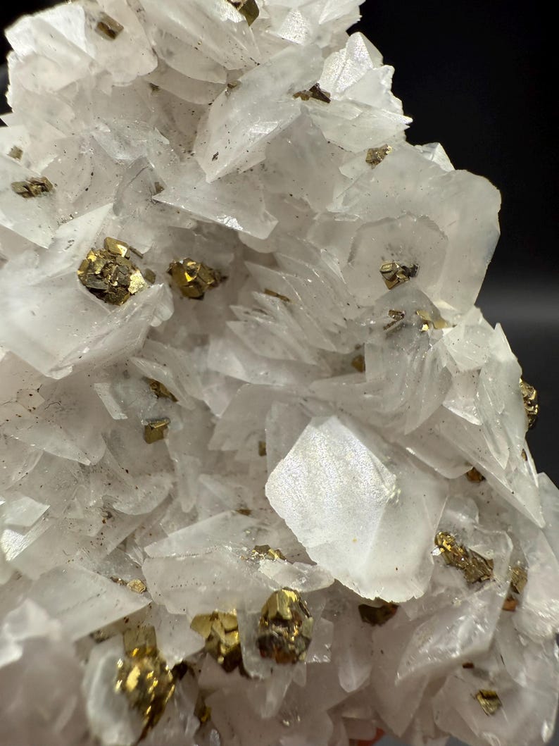 Calcite With Pyrite From Longyan, Fujian Province, China. - Etsy