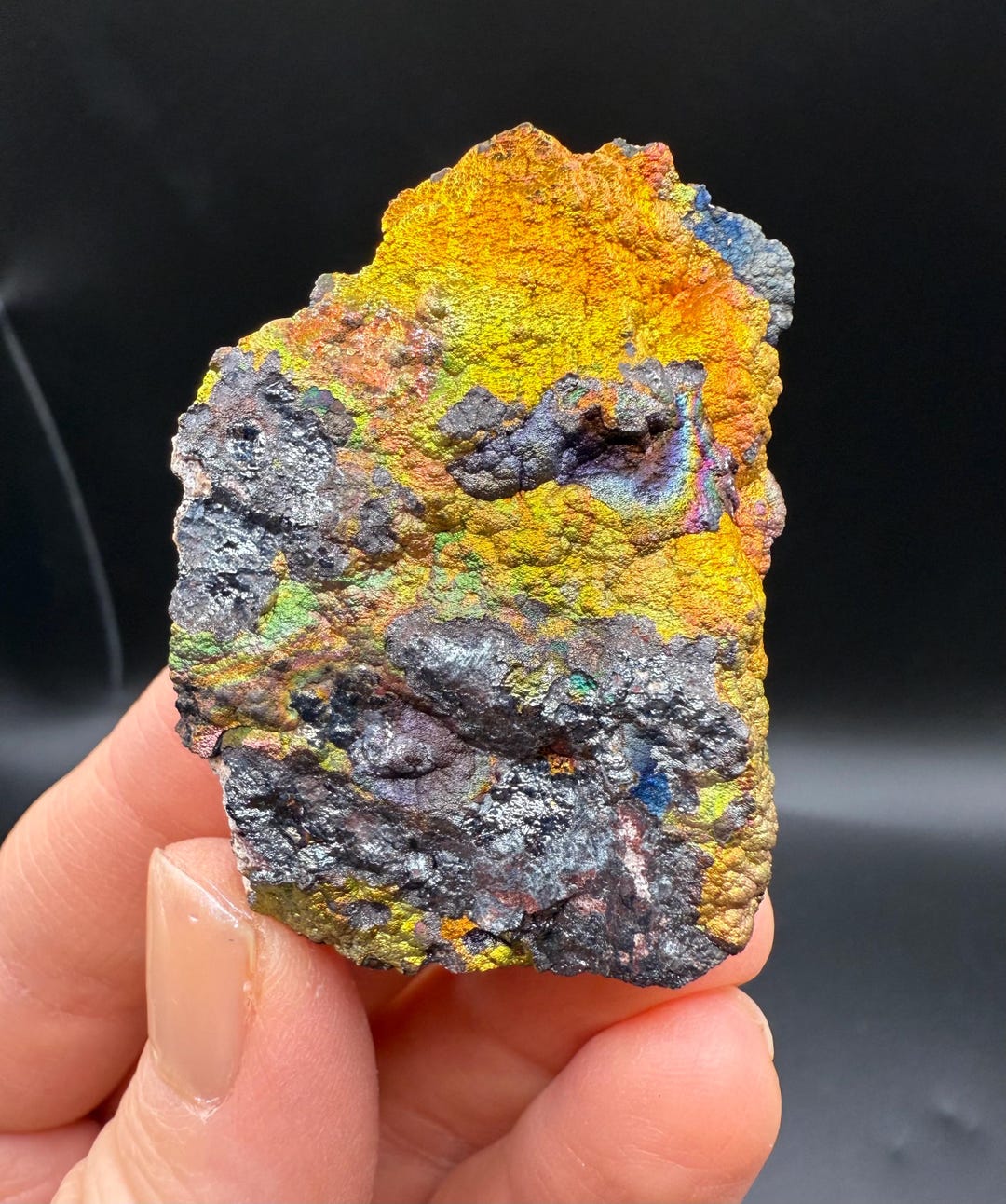 Rainbow Iridescent Goethite, Turgite From Durango, Mexico. Minerals ...