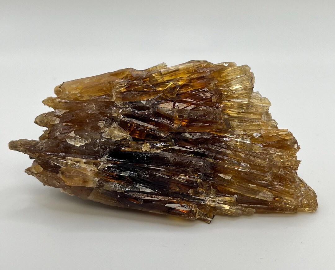 Calcite Specimen From Guizhou, China. Amber Colored Calcite With ...