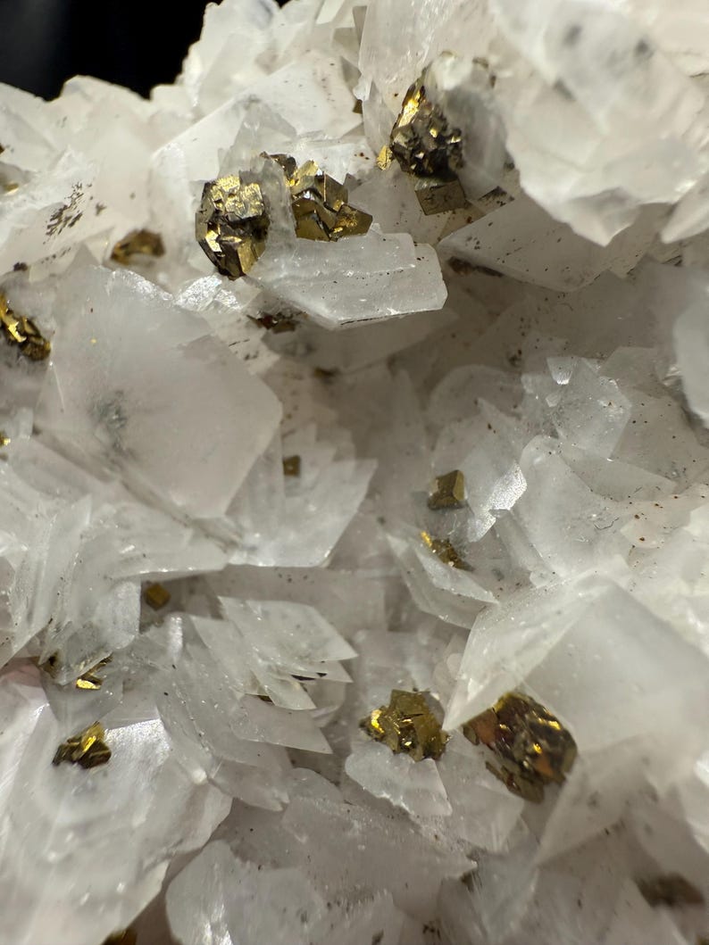 Calcite With Pyrite From Longyan, Fujian Province, China. - Etsy