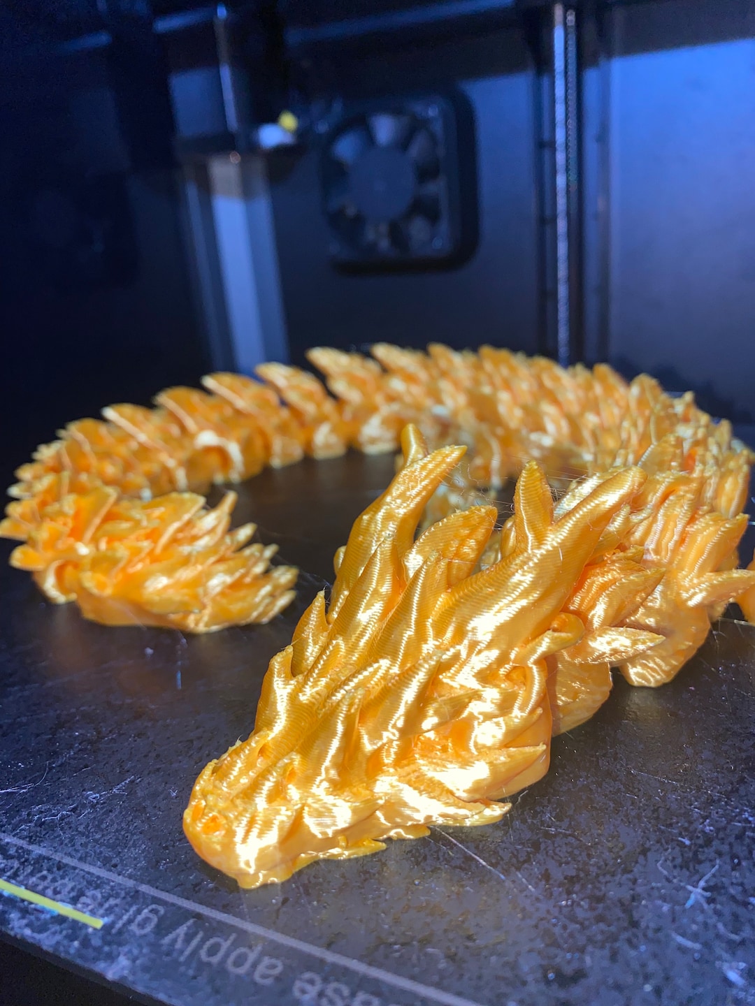 Articulated 3D Printed Dragon - Etsy