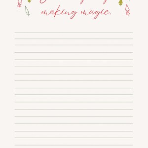 She's Busy Making Magic Notepad - Etsy