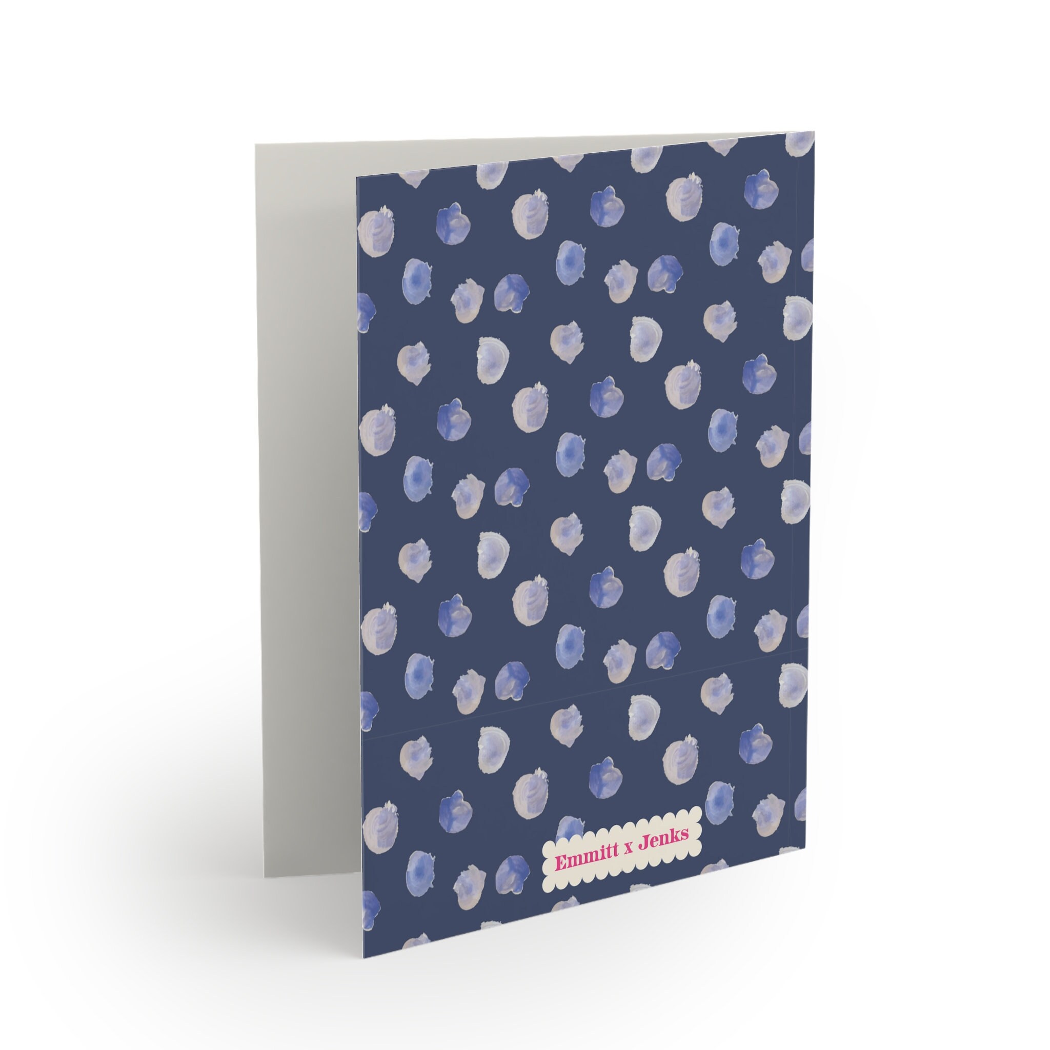 Blue Watercolor Scattered Dot Card Set Sixteen Cards - Etsy