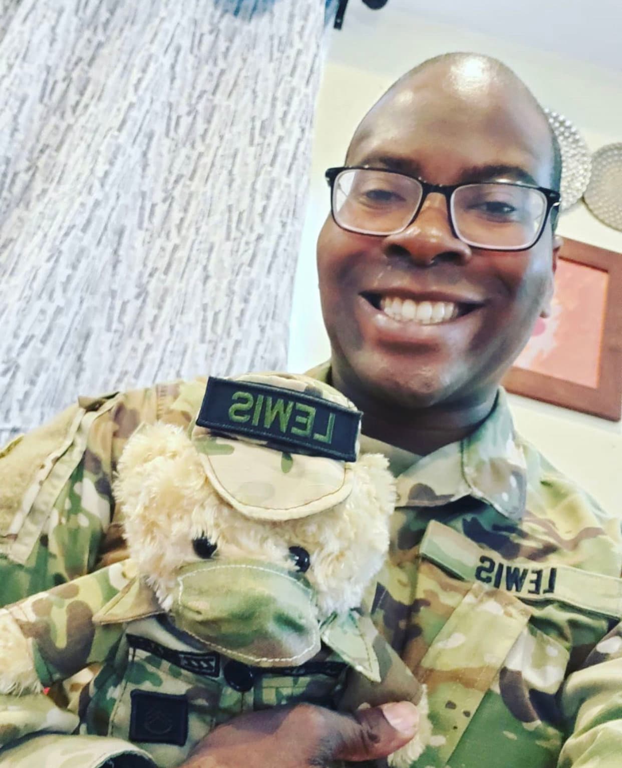 Personalized Army Teddy Bear - Etsy