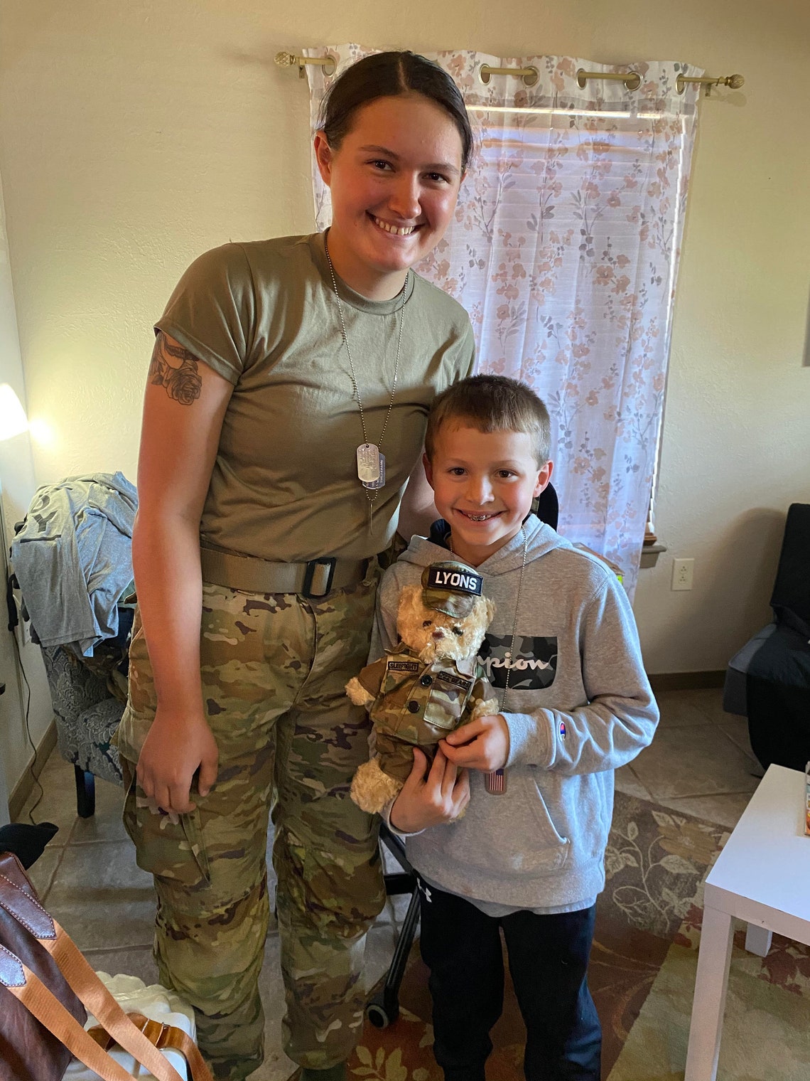 Personalized Army Teddy Bear - Etsy