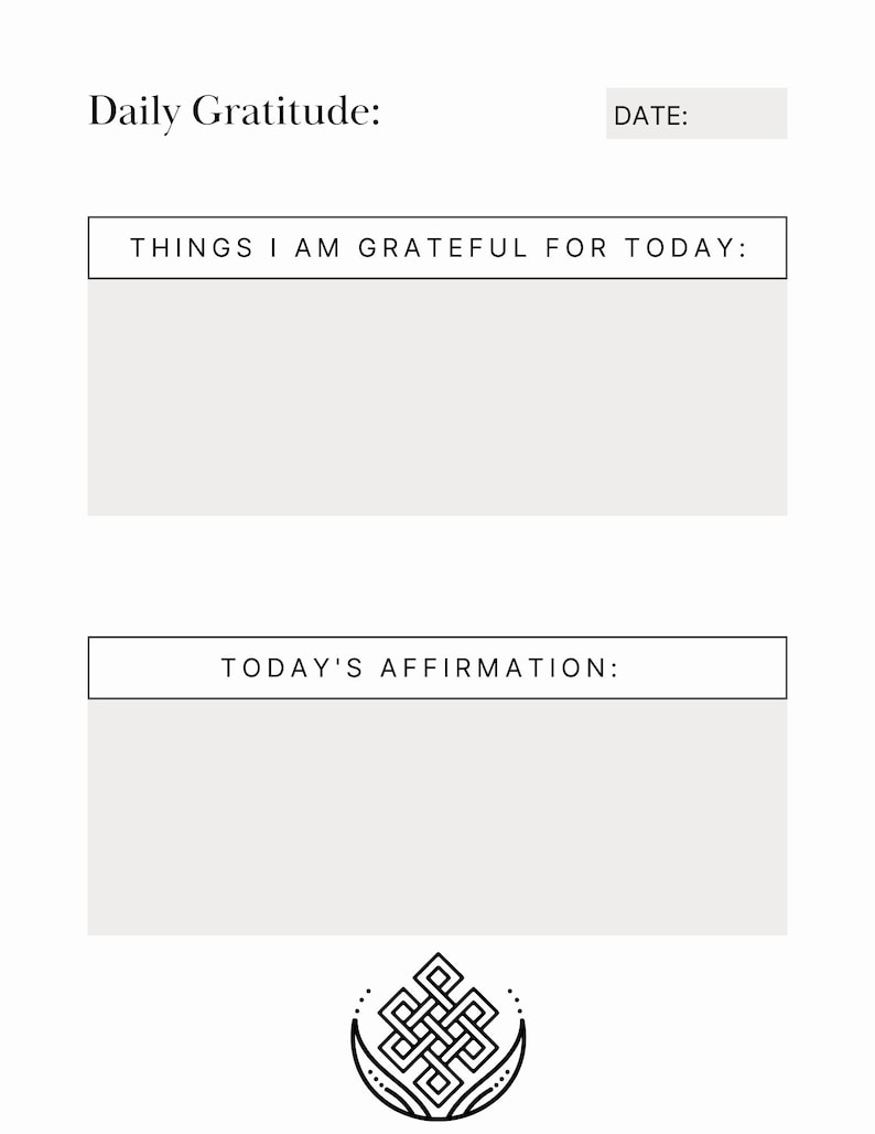 Manifestation Journal Template - Etsy