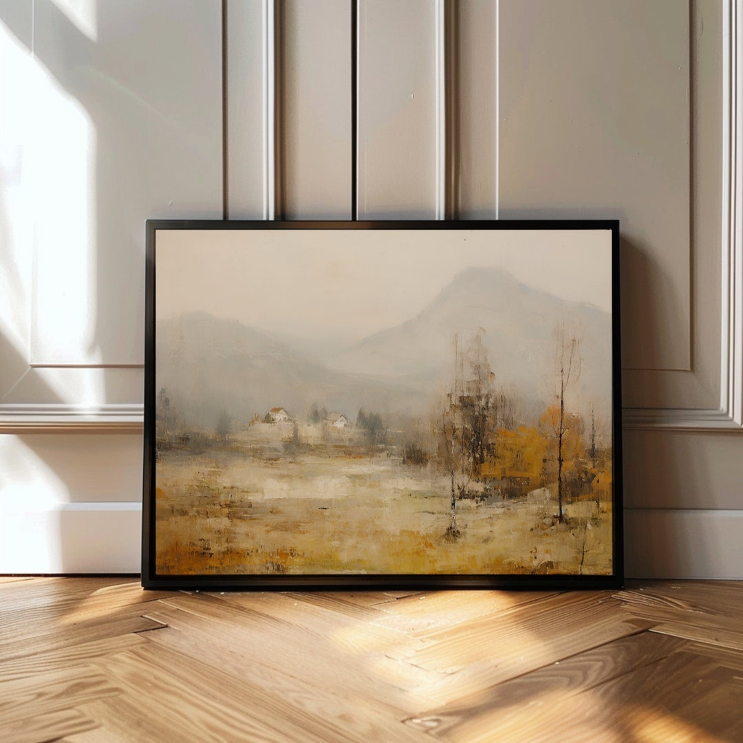 Vintage Countryside Italian Print, Italian Vintage Landscape, Digital ...