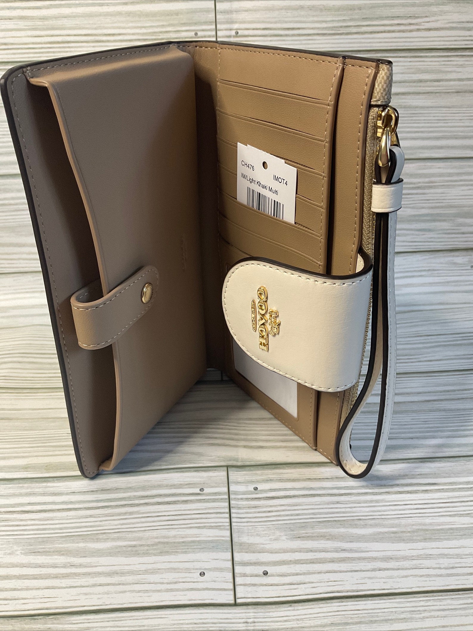 Coach Tech Wallet, Im/light Khaki Multi, Tech Wallet - Etsy