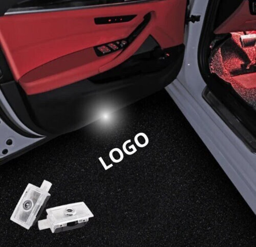 2X Next Gen Dodge LED Door Light Projectors Logo Puddle Courtesy Fits ...